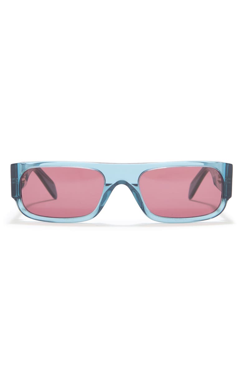 SUPER by RETROSUPERFUTURE® 54mm Rectangle Shield Sunglasses | Nordstromrack