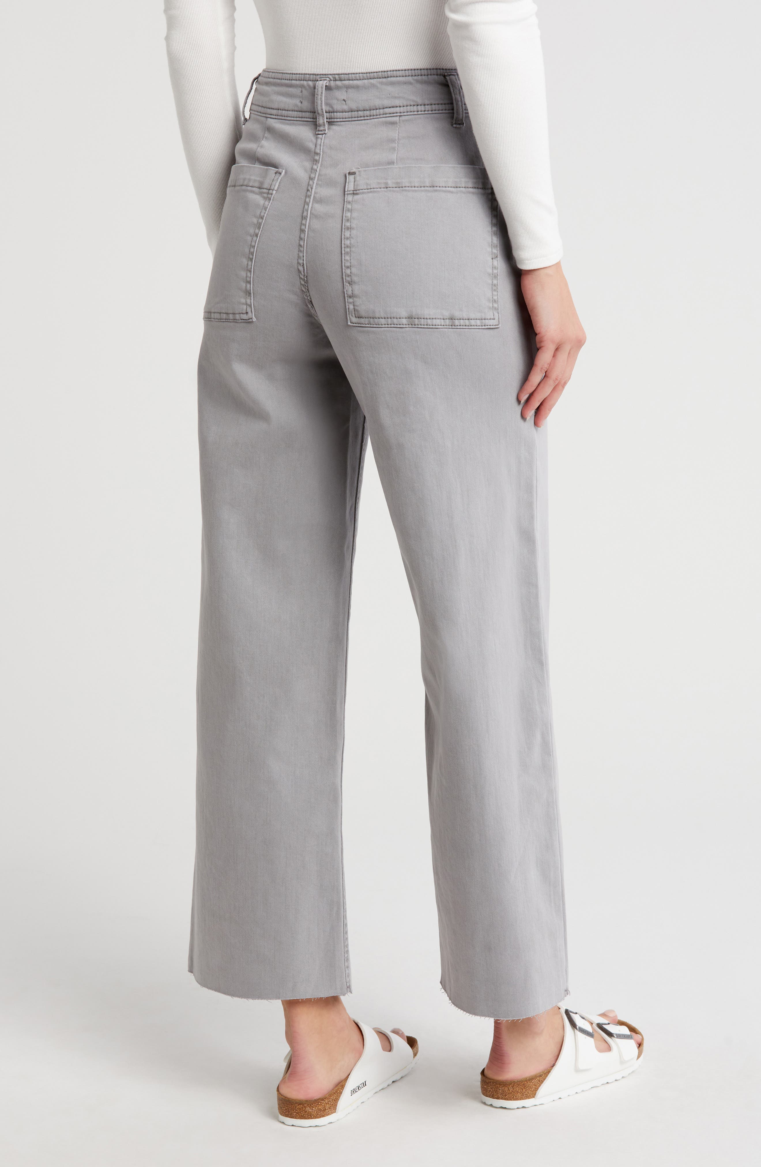OAT NEW YORK High Waist Wide Leg Jeans | Nordstromrack