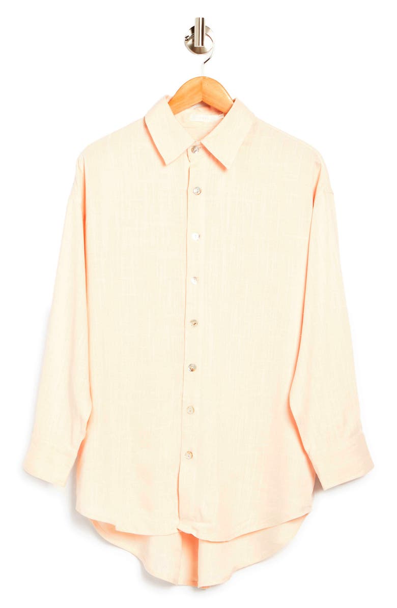 Lush Oversize Button Up Shirt | Nordstromrack