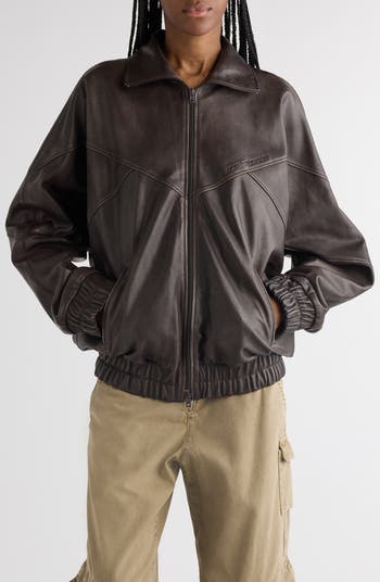 Acne Studios Letty Zenit Lambskin Leather Jacket | Nordstrom Acne Studios Letty Zenit Lambskin Leather Jacket | Nordstrom