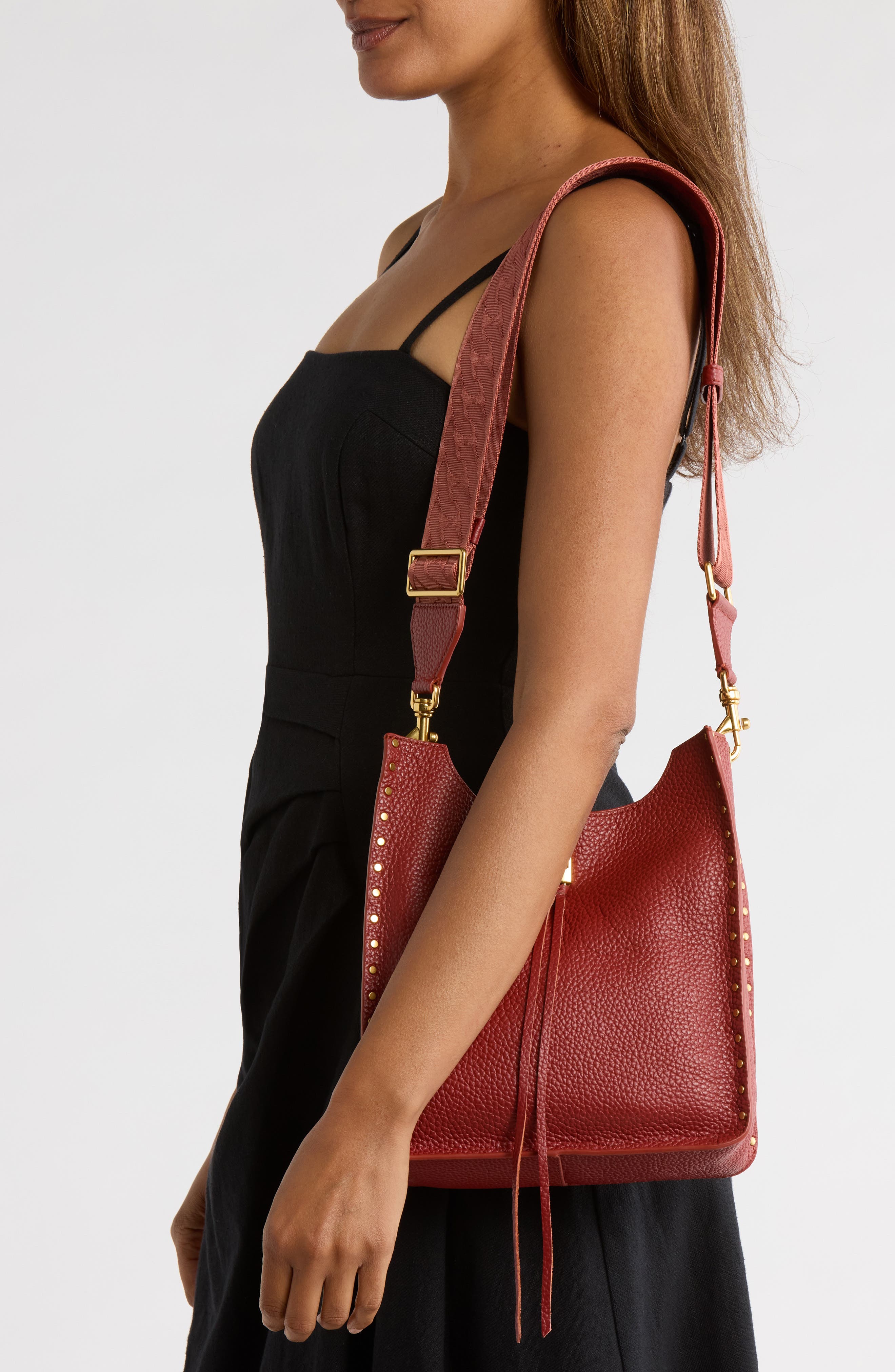 Rebecca Minkoff Darren Medium Leather Feed Crossbody Bag | Nordstromrack