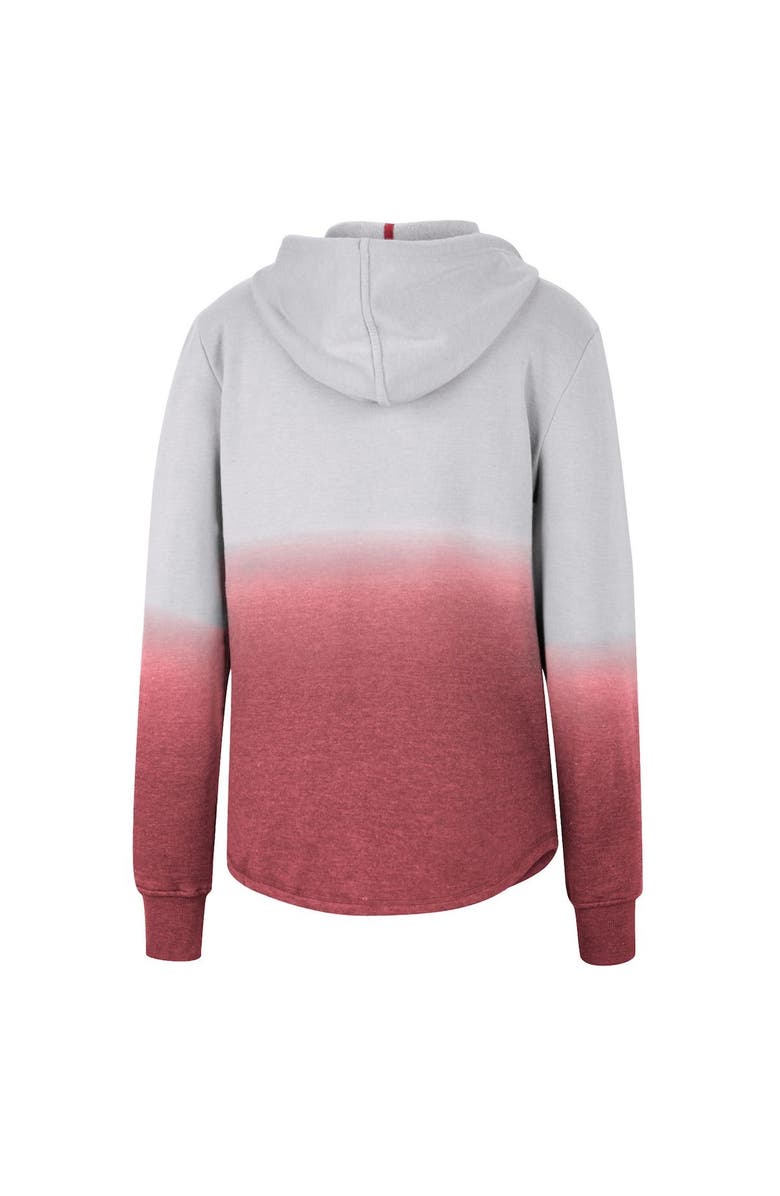 COLOSSEUM Women's Colosseum Gray/Cardinal USC Trojans Aurelia Dip-Dye ...
