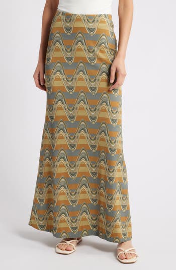 Faithfull the Brand Eliza Pattern Maxi Skirt | Nordstromrack