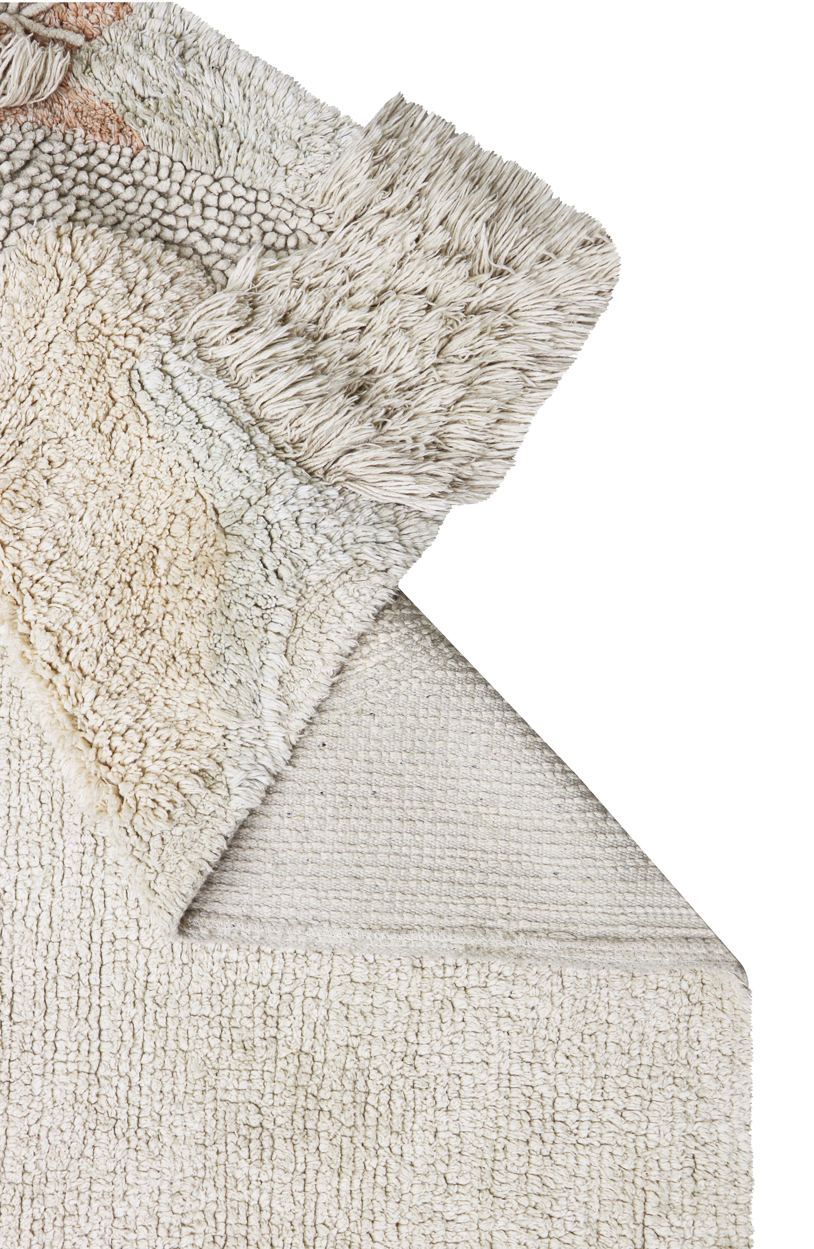 Lorena Canals Seabed Washable Cotton Rug & Ocean Creature Set | Nordstrom