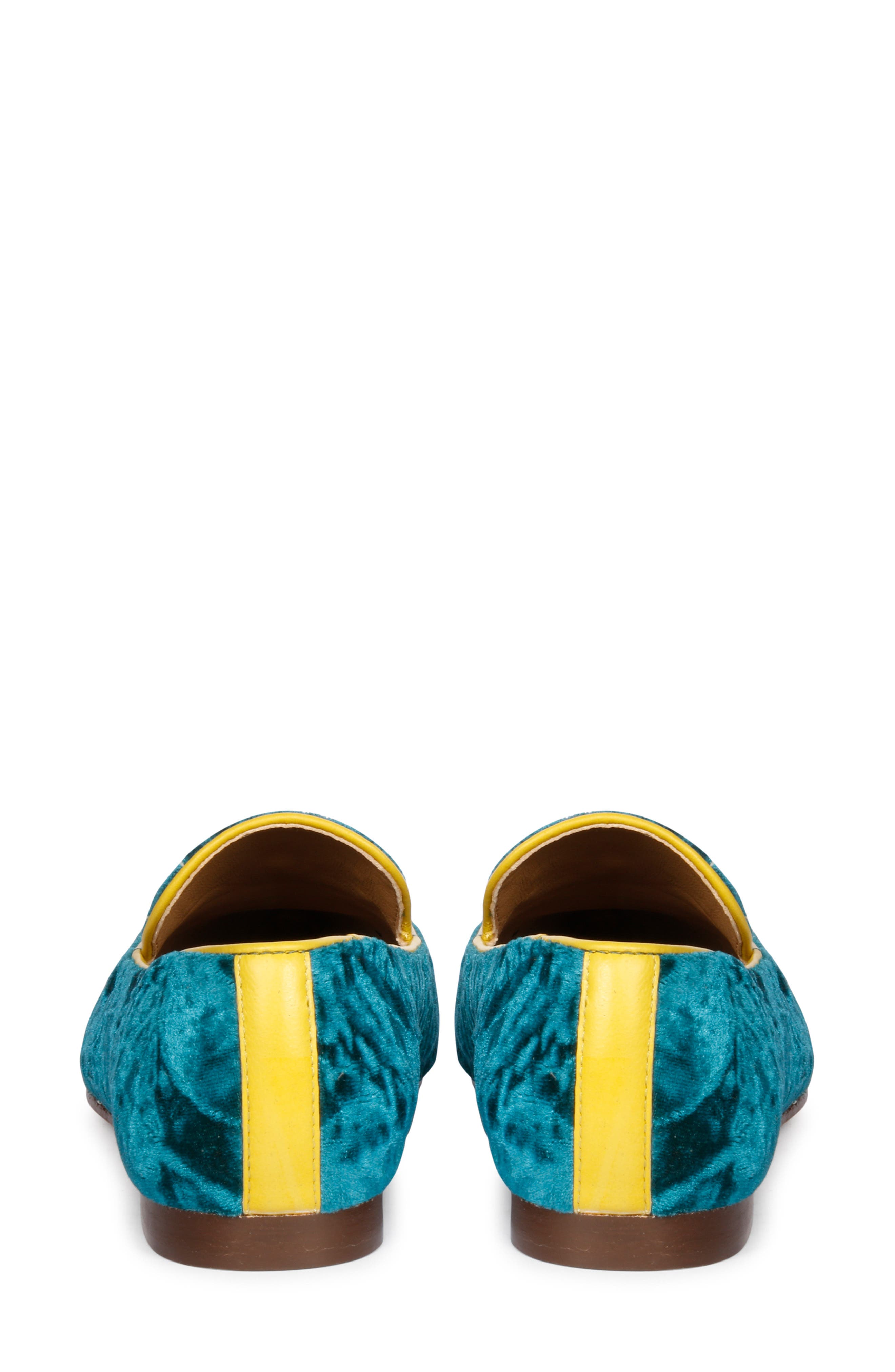 SAINT G Simona Pointed Toe Velvet Smoking Slipper (Women) | Nordstrom