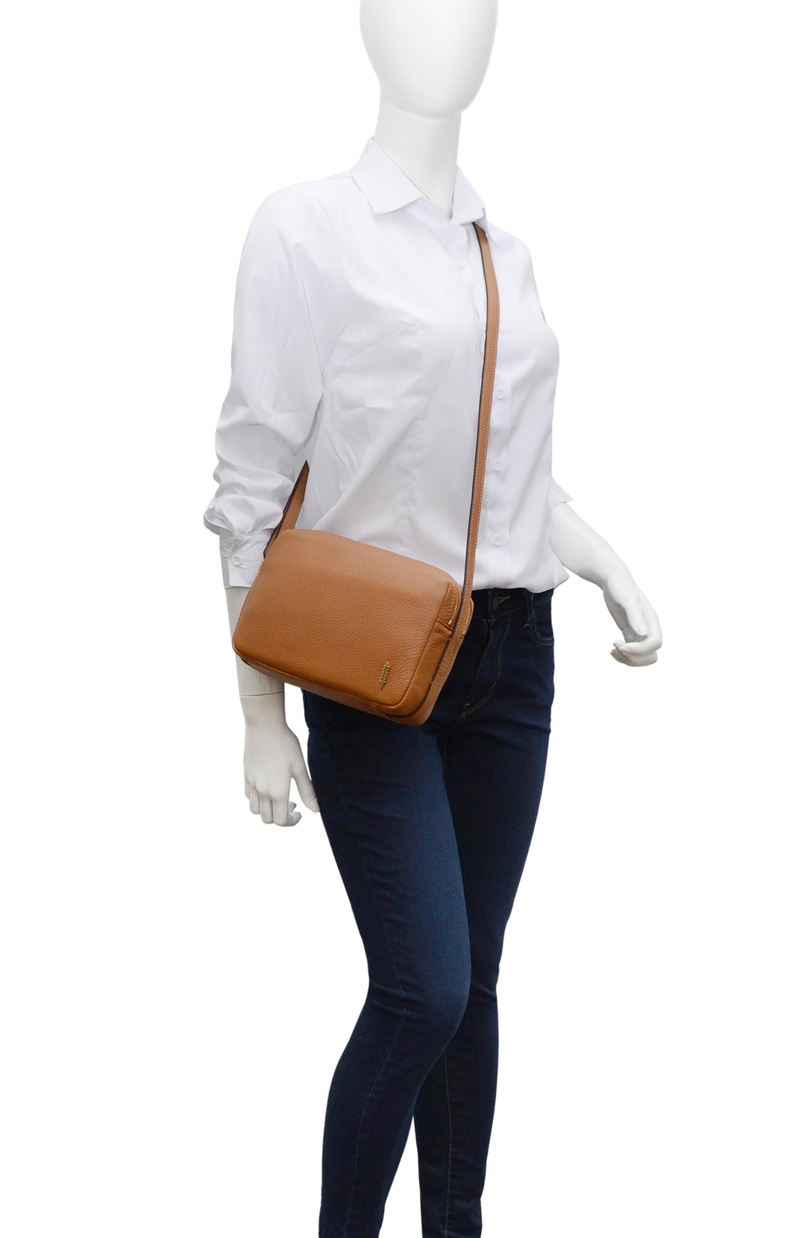 Thacker Shay Leather Camera Crossbody Bag | Nordstromrack