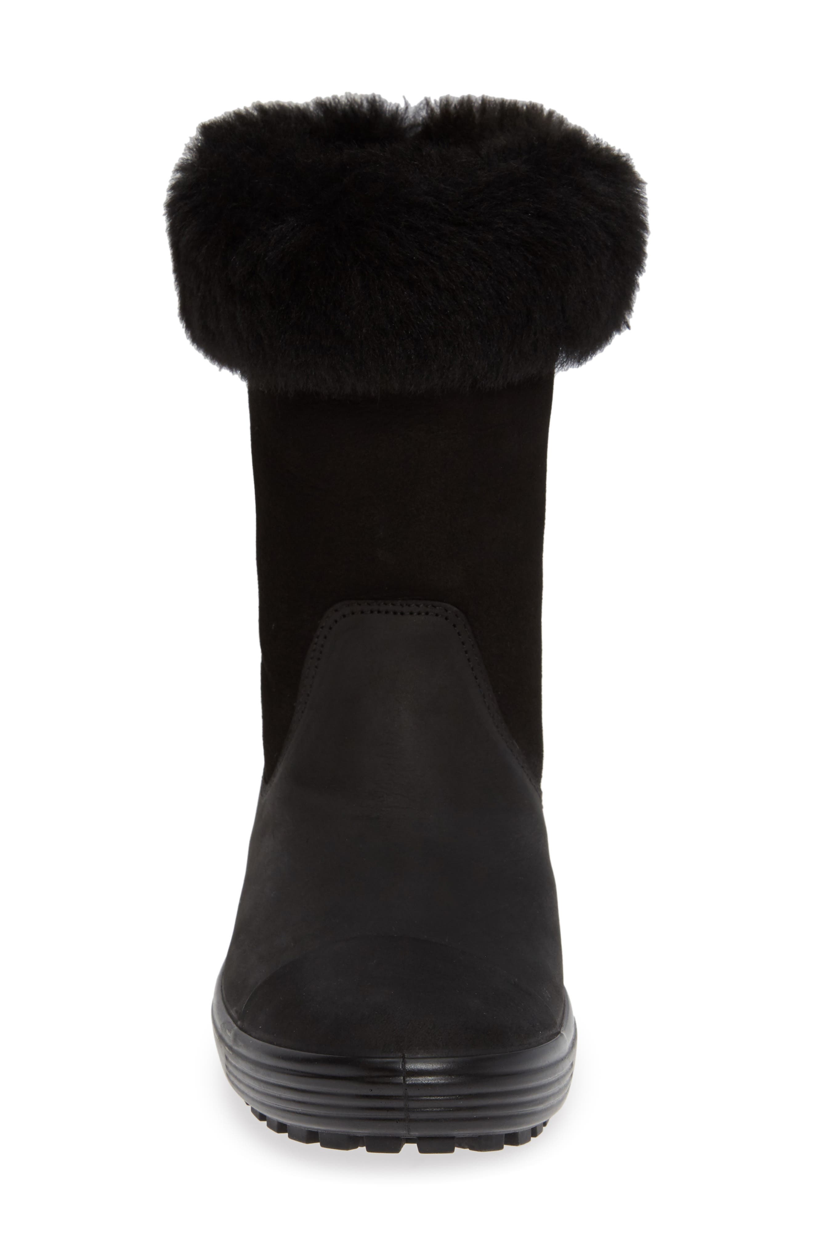 ECCO Soft 7 Tred Waterproof Genuine Shearling Lined Boot (Women ...