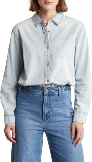 Habitual Oversize Denim Shirt | Nordstromrack