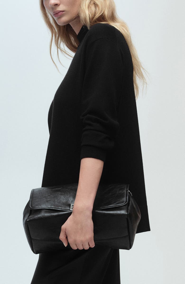 MANGO Perkins Mock Neck Sweater | Nordstromrack