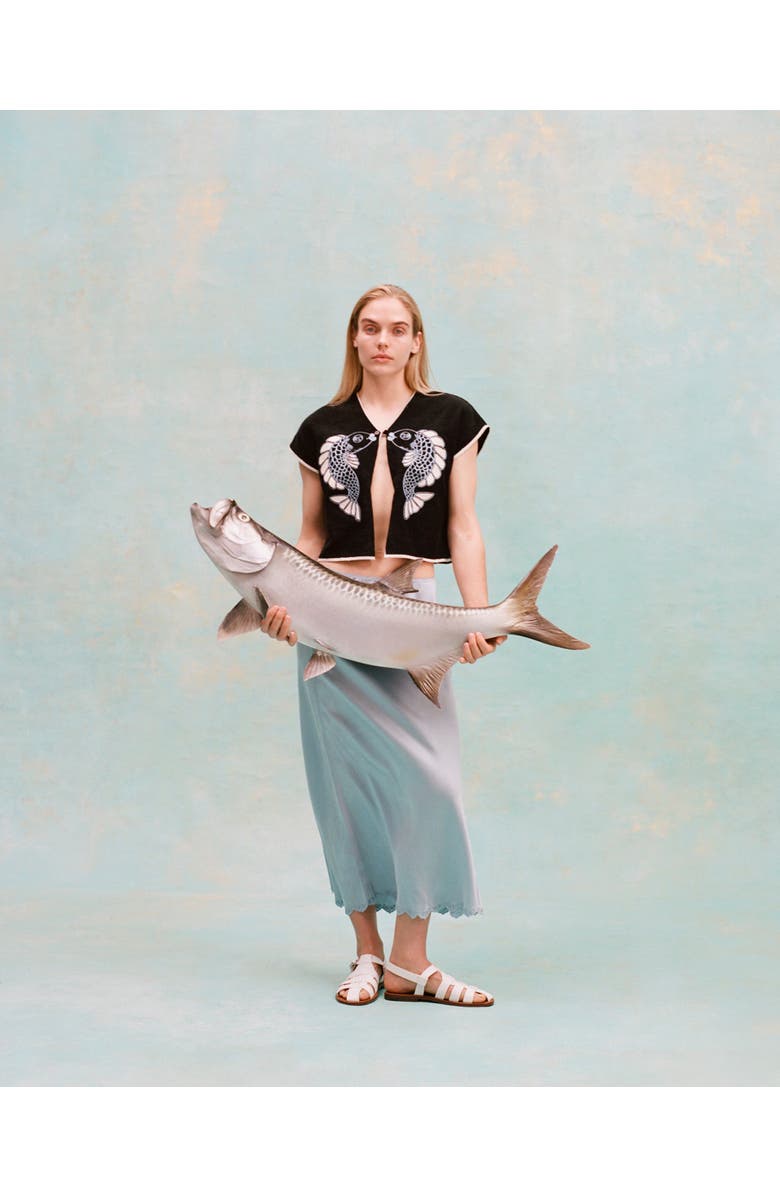 Tombolo 'Fish Smooch' Hand Towel Top | Nordstrom