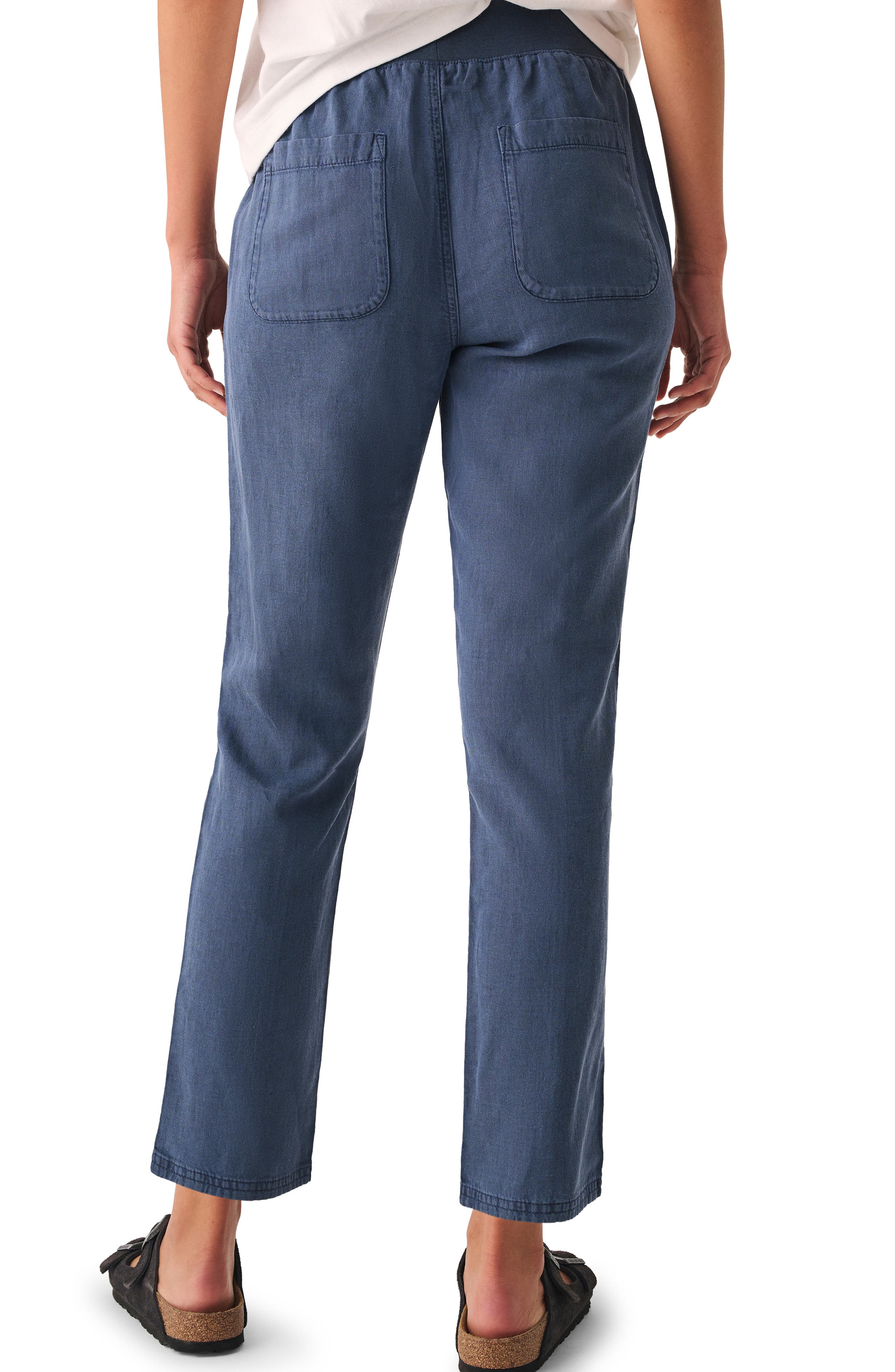 Faherty Arlie Pull-On Tapered Leg Pants | Nordstromrack
