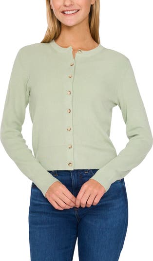 CeCe Crewneck Cardigan | Nordstrom