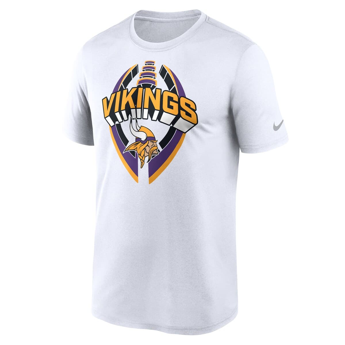 Nike Men's Nike White Minnesota Vikings Legend Icon Performance T-Shirt ...