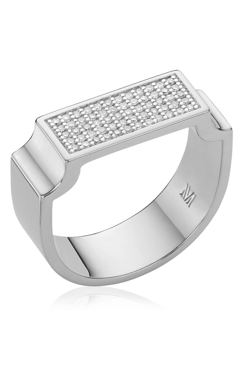 Monica Vinader Diamond Signature Wide Ring | Nordstromrack