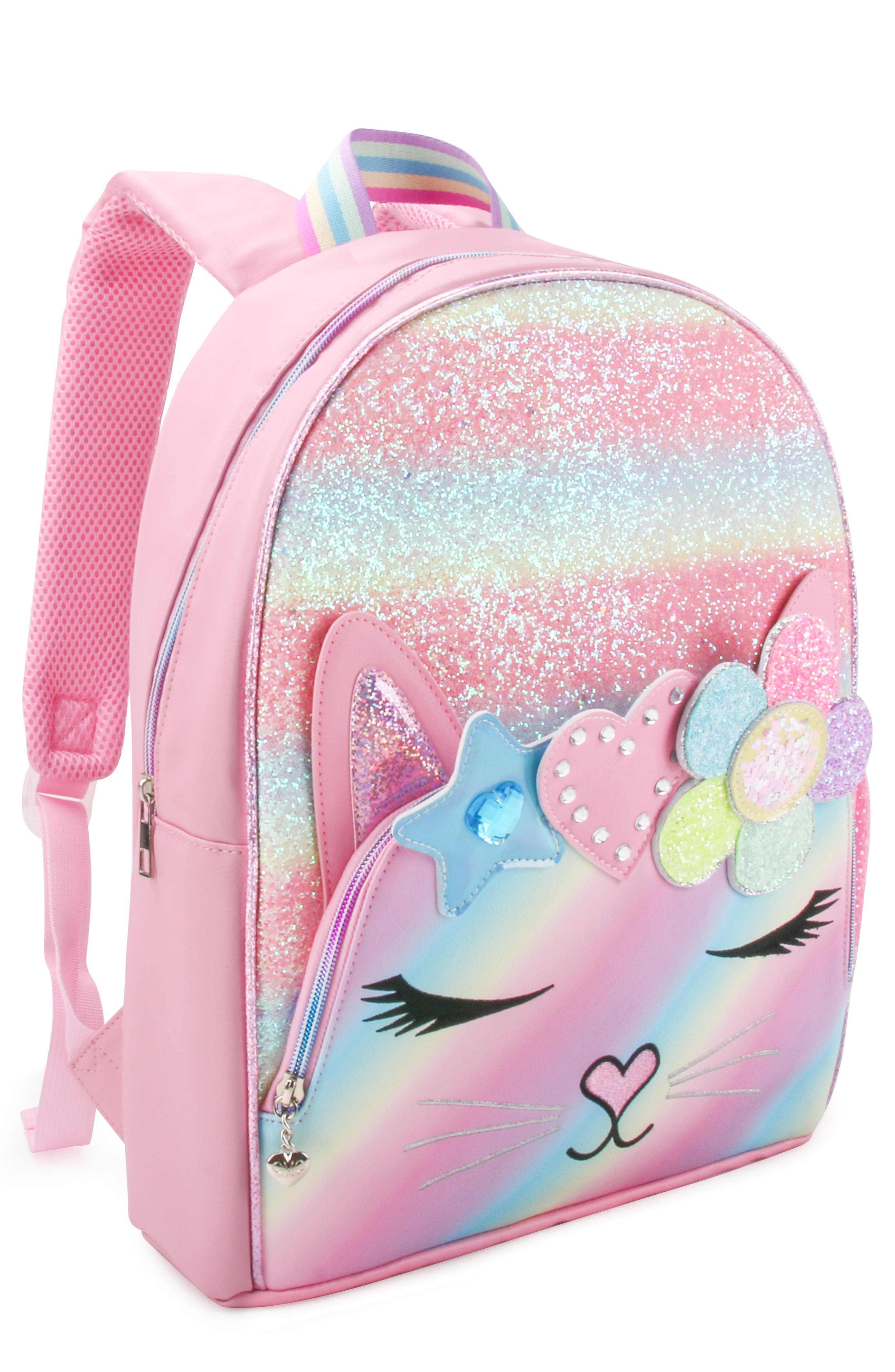 OMG Accessories Kids' Miss Bella Glitter Backpack | Nordstromrack