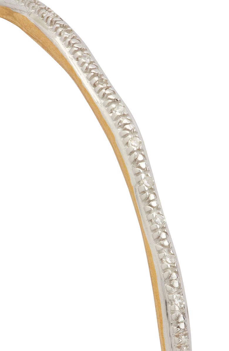 Monica Vinader Riva Large Diamond Hoop Earrings | Nordstromrack