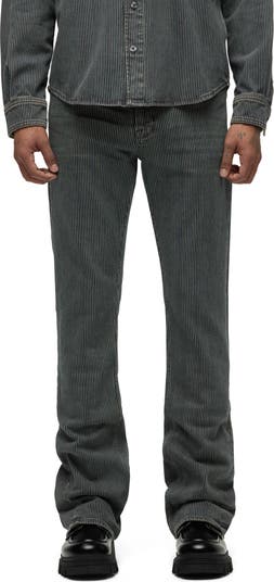 Hudson Jeans Walker Kick Flare Pinstripe Jeans | Nordstrom