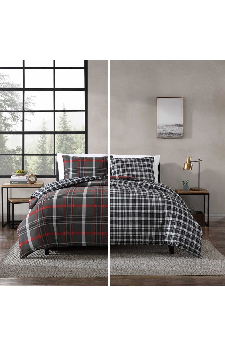 Eddie Bauer Willow Plaid Reversible Duvet Set | Nordstromrack