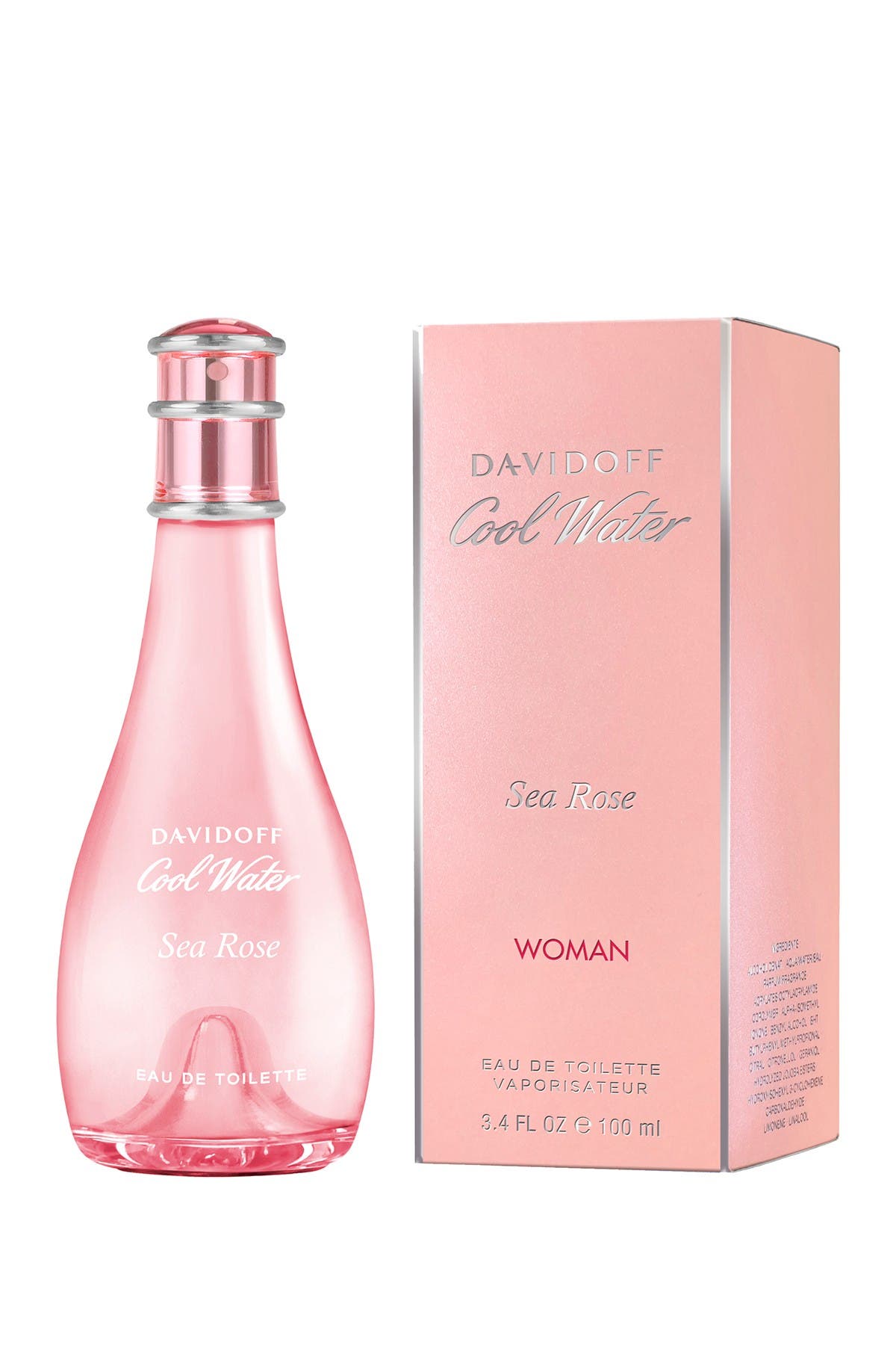 DAVIDOFF COOL WATER Cool Water Sea Rose Eau de Toilette Spray - 3.4 oz ...