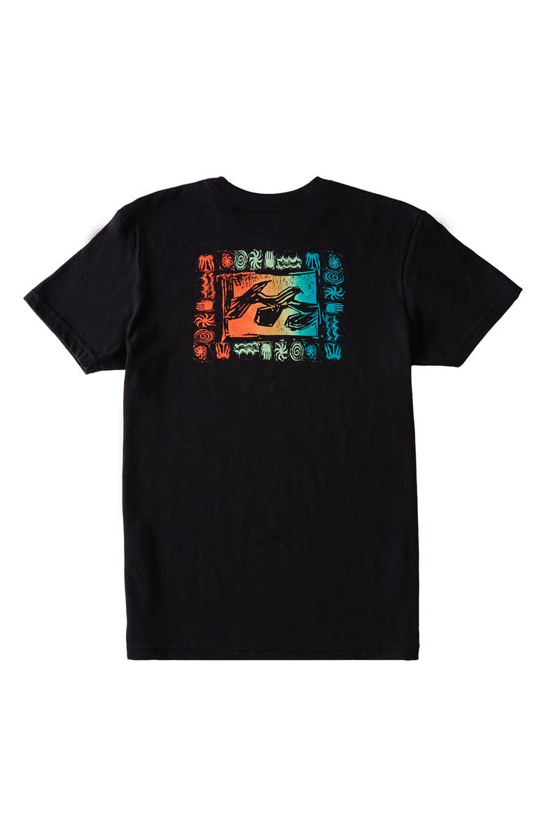 Billabong Kids' Crayon Wave Logo Graphic Tee | Nordstromrack