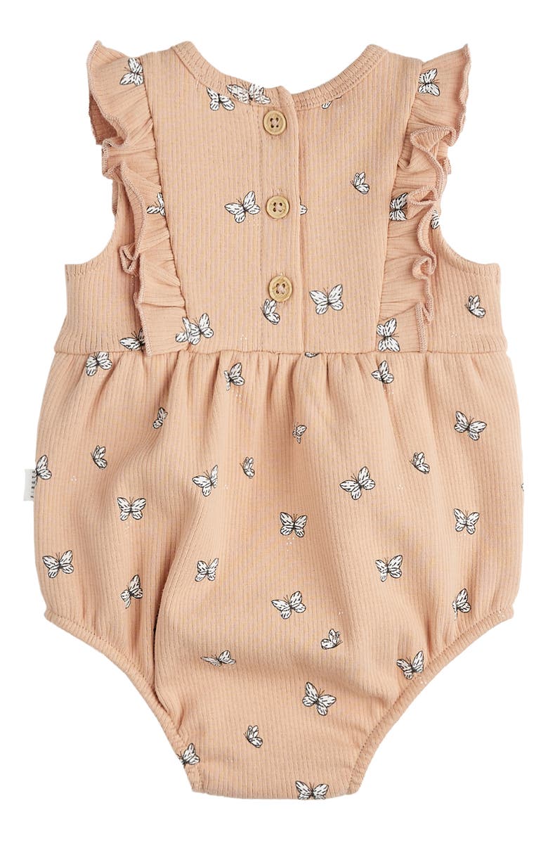 FIRSTS by Petit Lem Butterfly Ruffle Romper | Nordstromrack