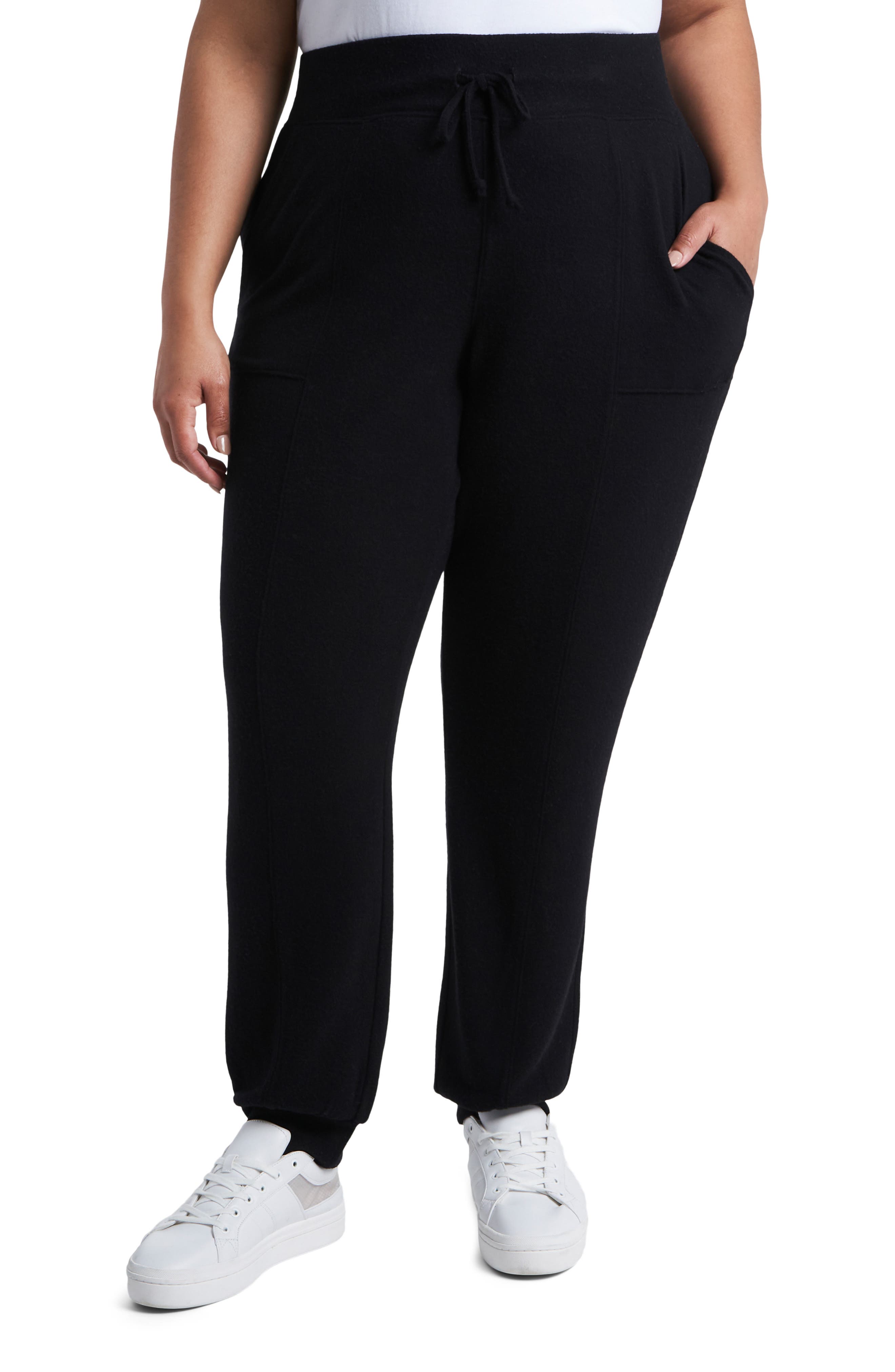 1.STATE Tie Waist Cozy Knit Joggers | Nordstromrack