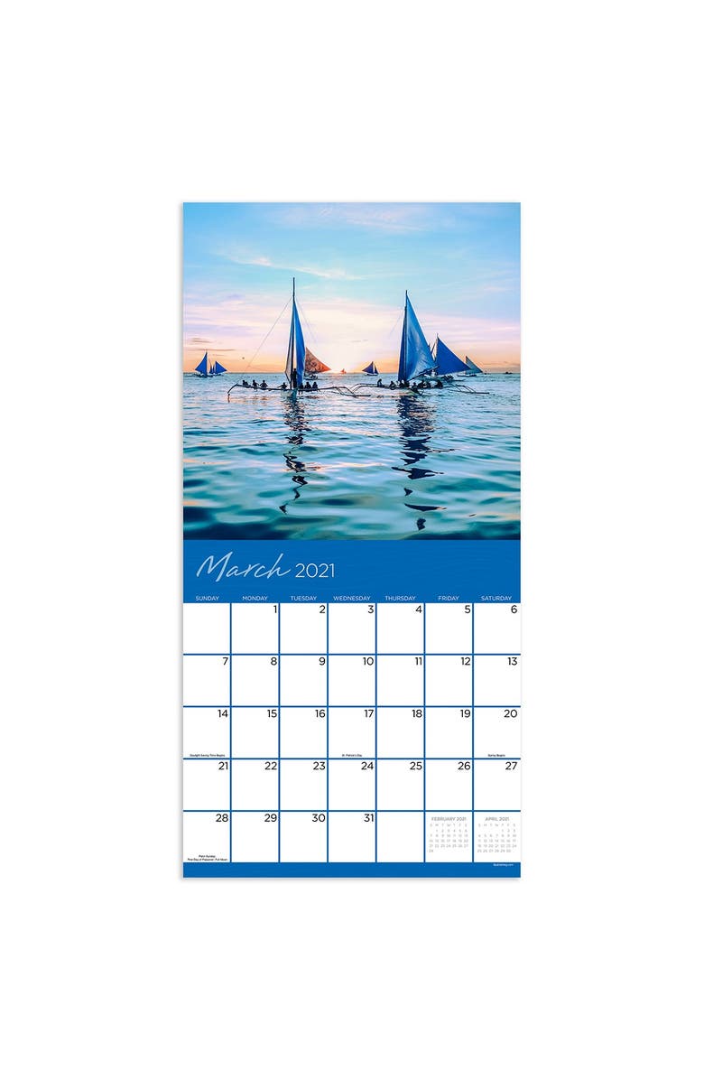TF PUBLISHING 2021 Water's Edge Wall Calendar | Nordstromrack