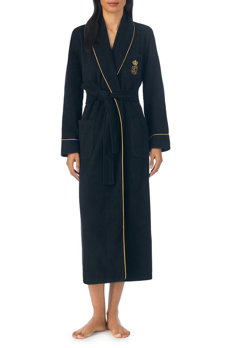 Lauren Ralph Lauren Recycled Polyester Fleece Robe | Nordstrom