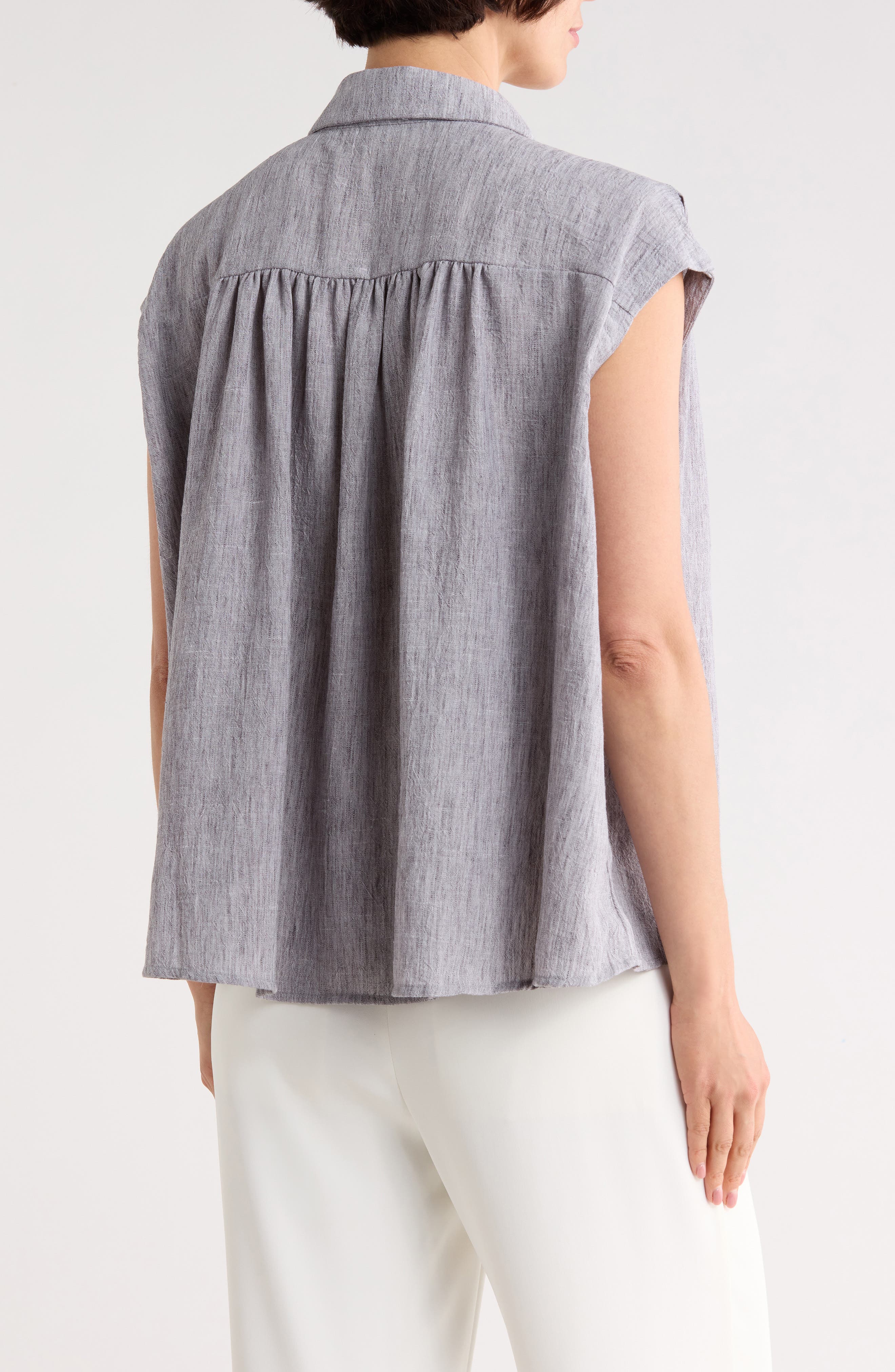 PATRIZIA LUCA Pleated Back Top | Nordstromrack