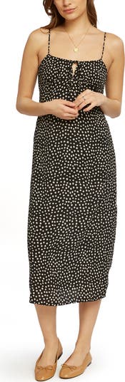 WEEKEND LOS ANGELES Yola Patterned Midi Dress | Nordstromrack