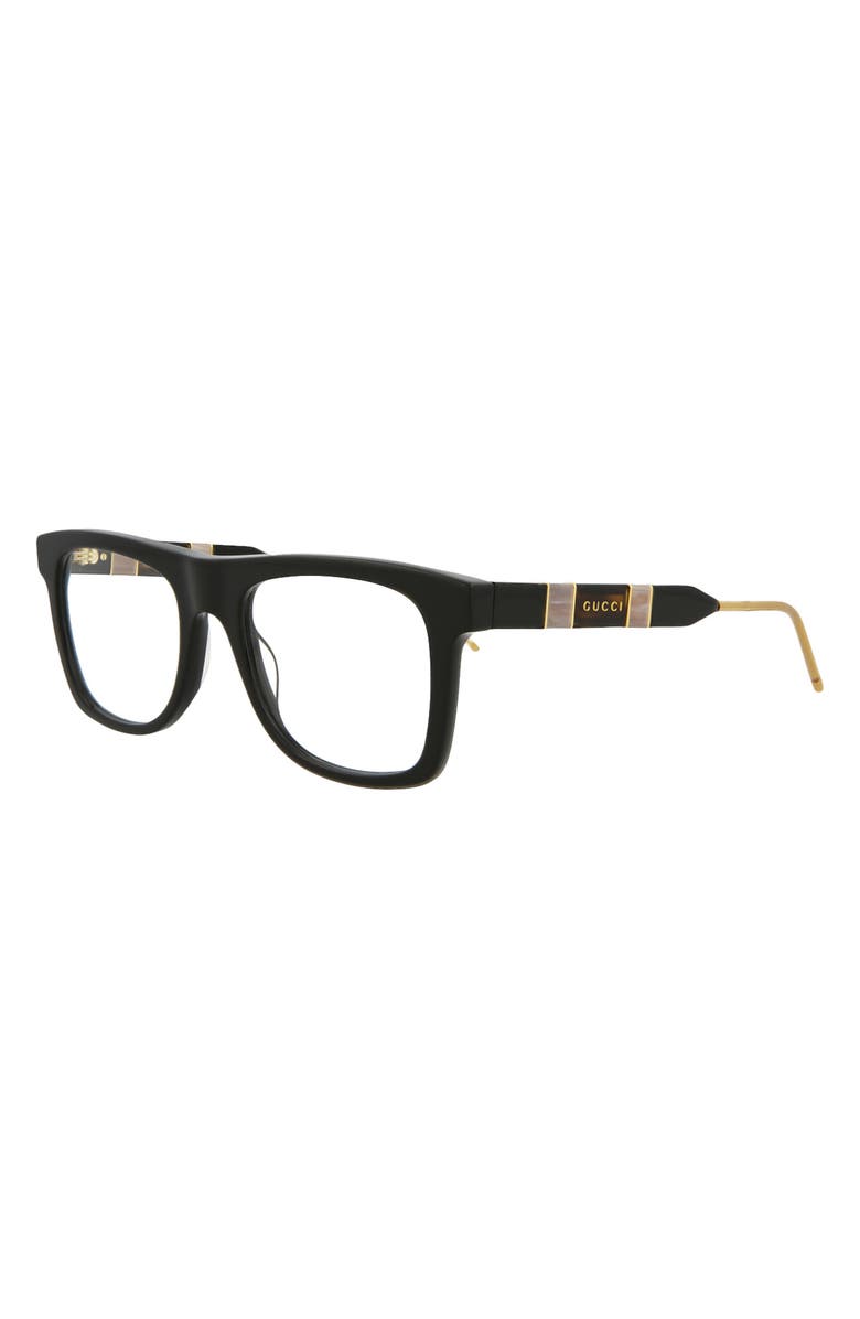 Gucci 53mm Square Optical Frames | Nordstromrack