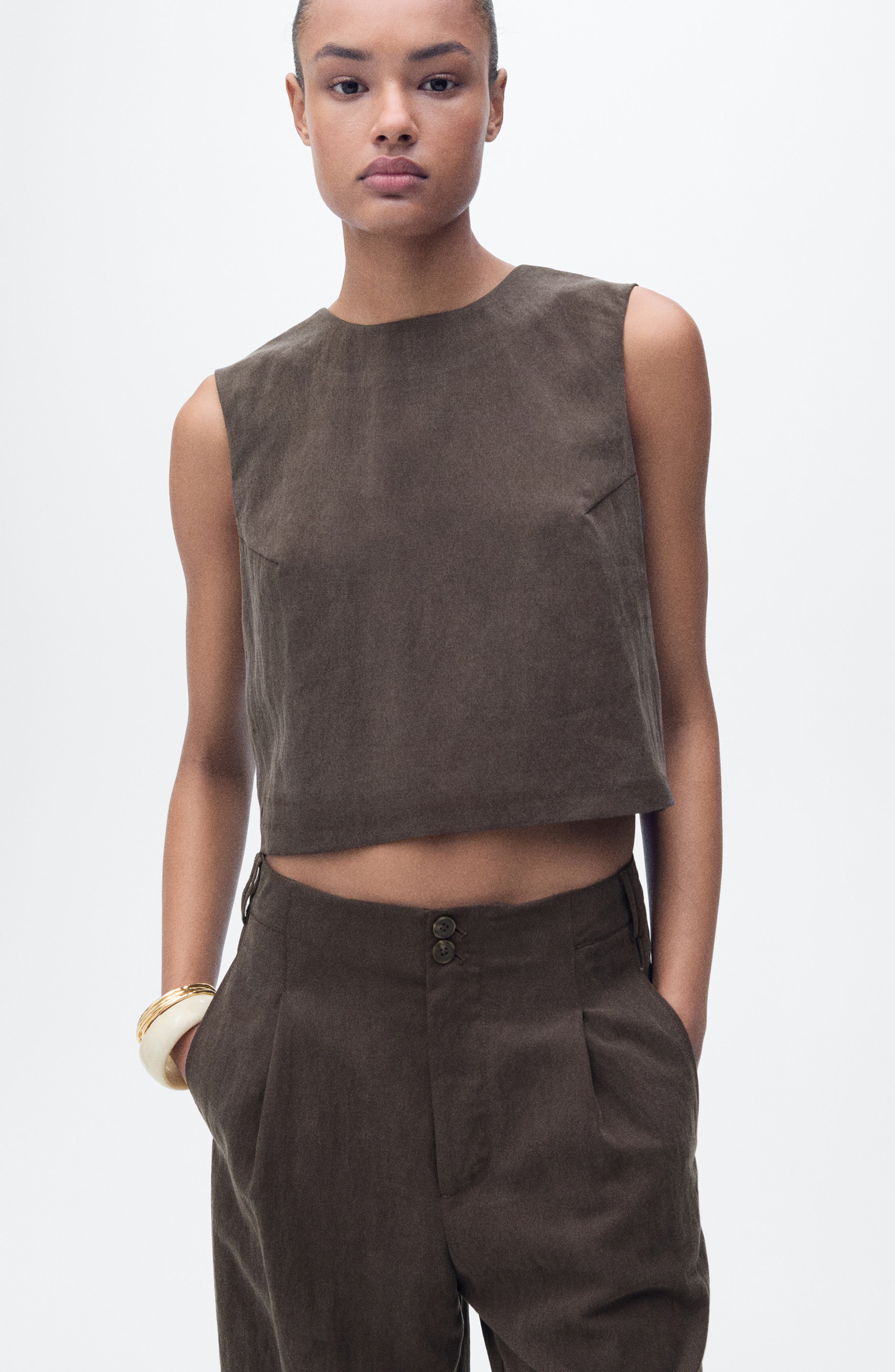 MANGO Straight Leg Pants | Nordstromrack
