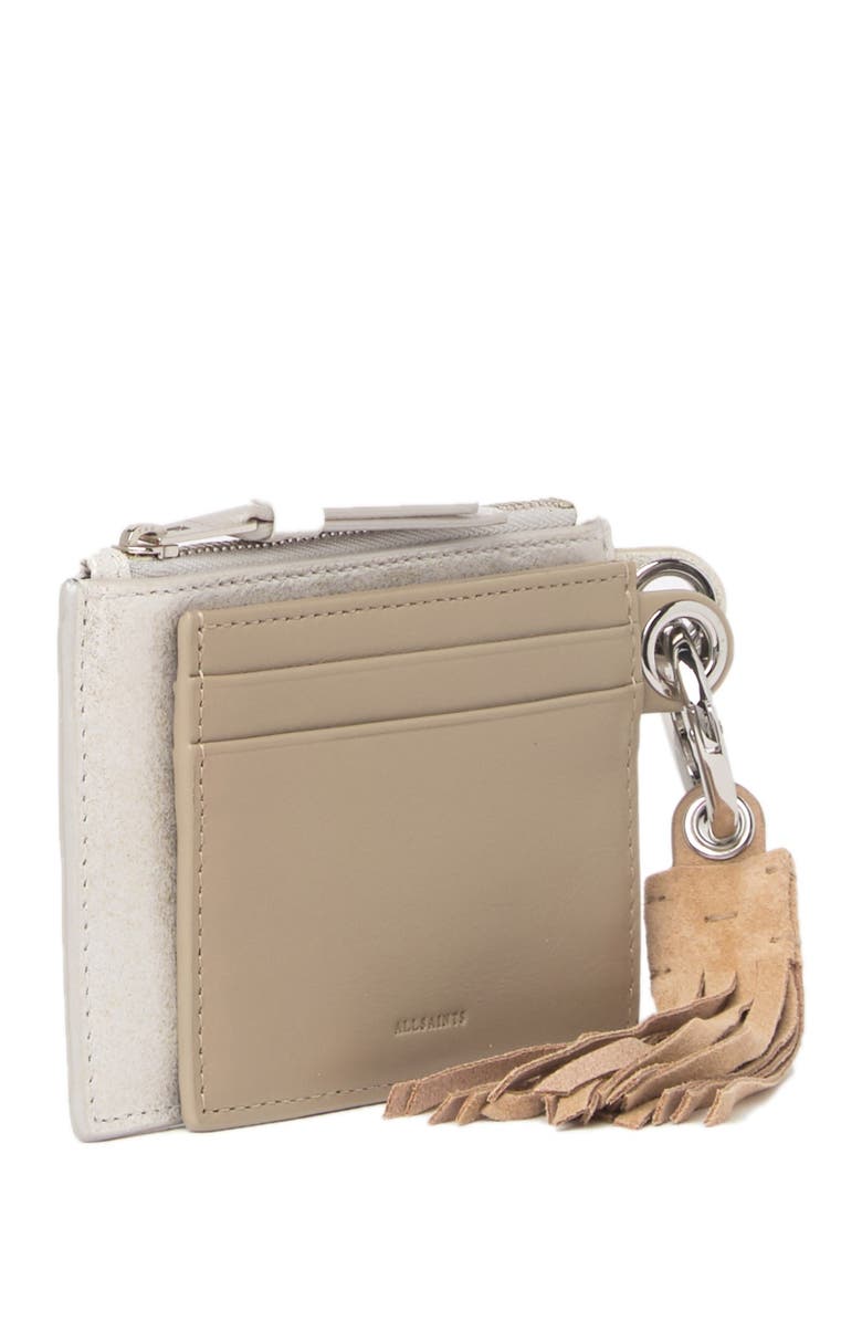 AllSaints Dive Glitz Key Fob Card Coin Holder | Nordstromrack