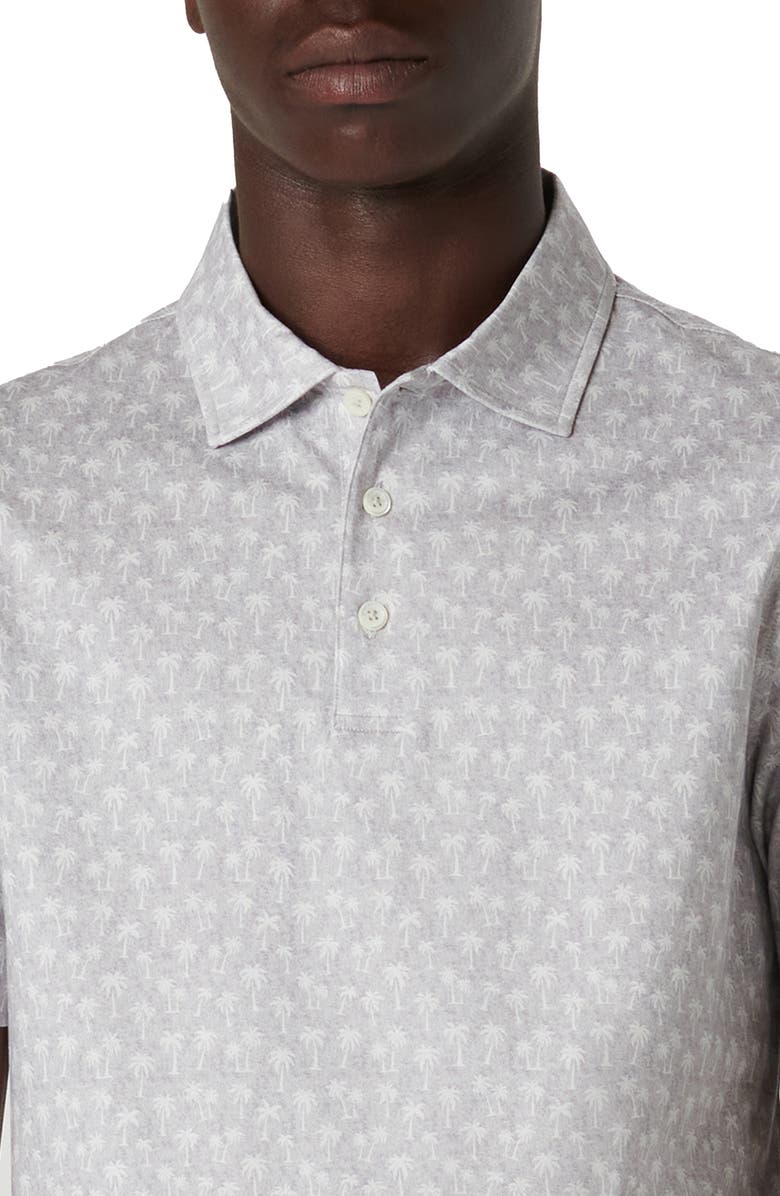 Bugatchi Victor OoohCotton® Palm Print Polo | Nordstromrack