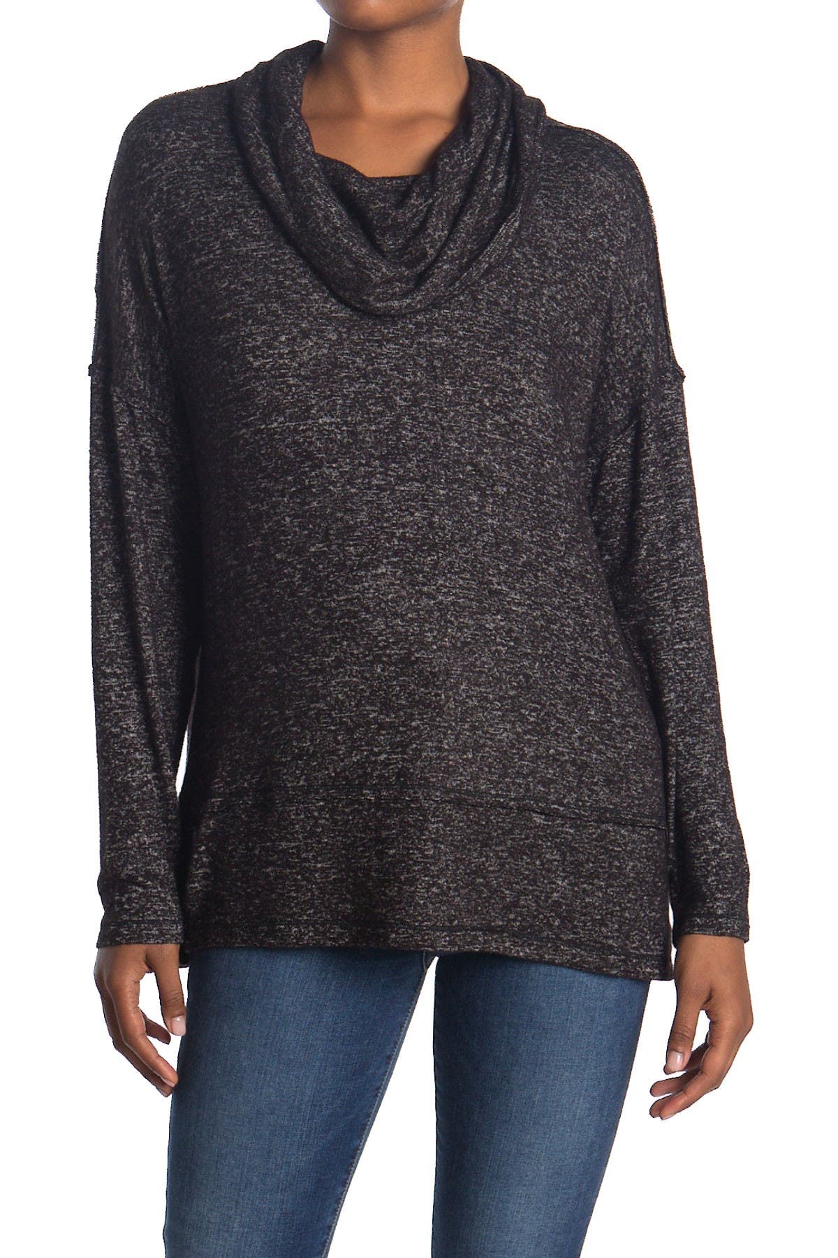 RXB Cowl Neck Tunic Sweater | Nordstromrack