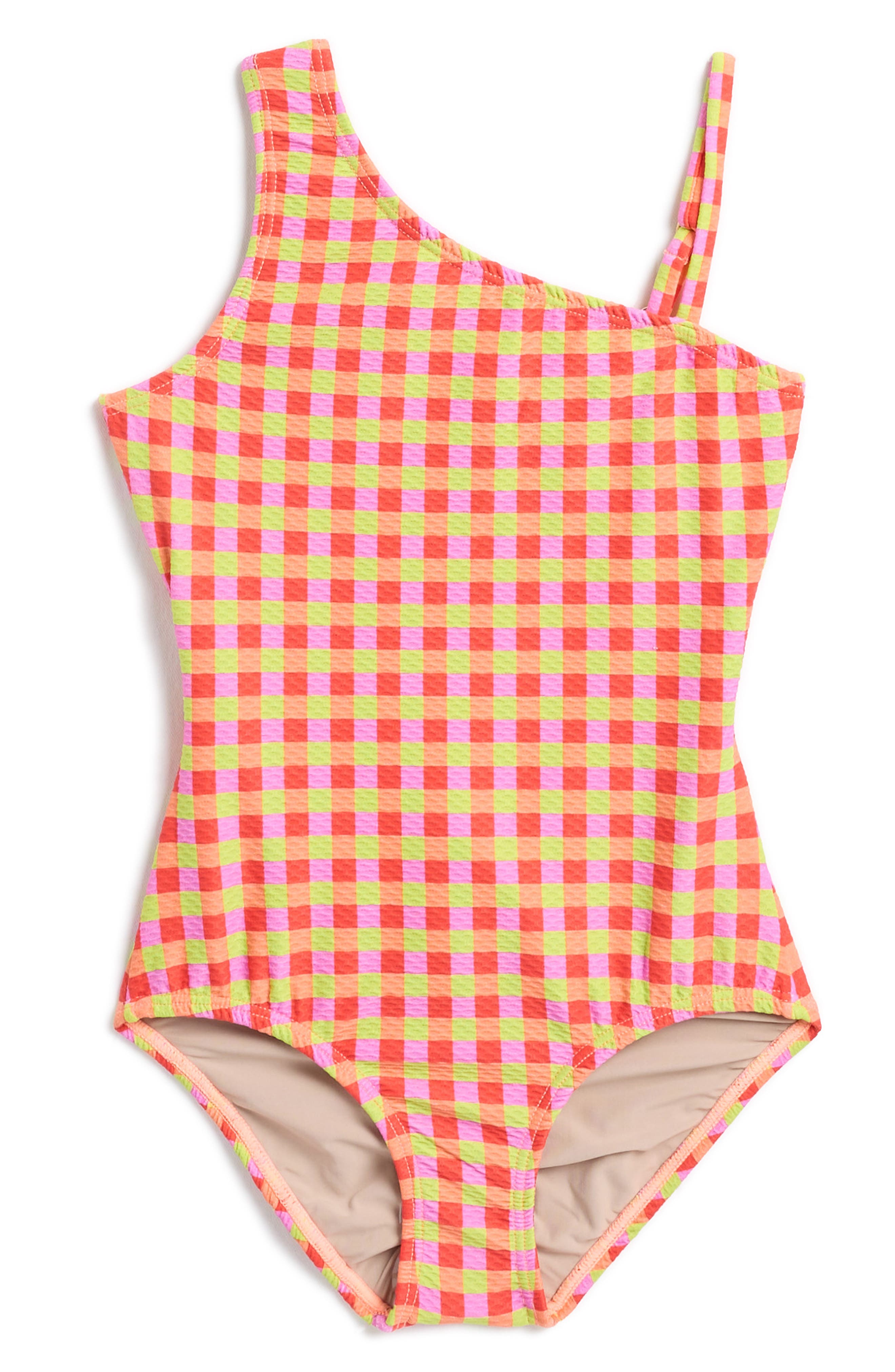 PQ SWIM Kids' Little Grace One-Piece Swimsuit | Nordstromrack