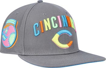 PRO STANDARD Men's Pro Standard Gray Cincinnati Reds Washed Neon ...