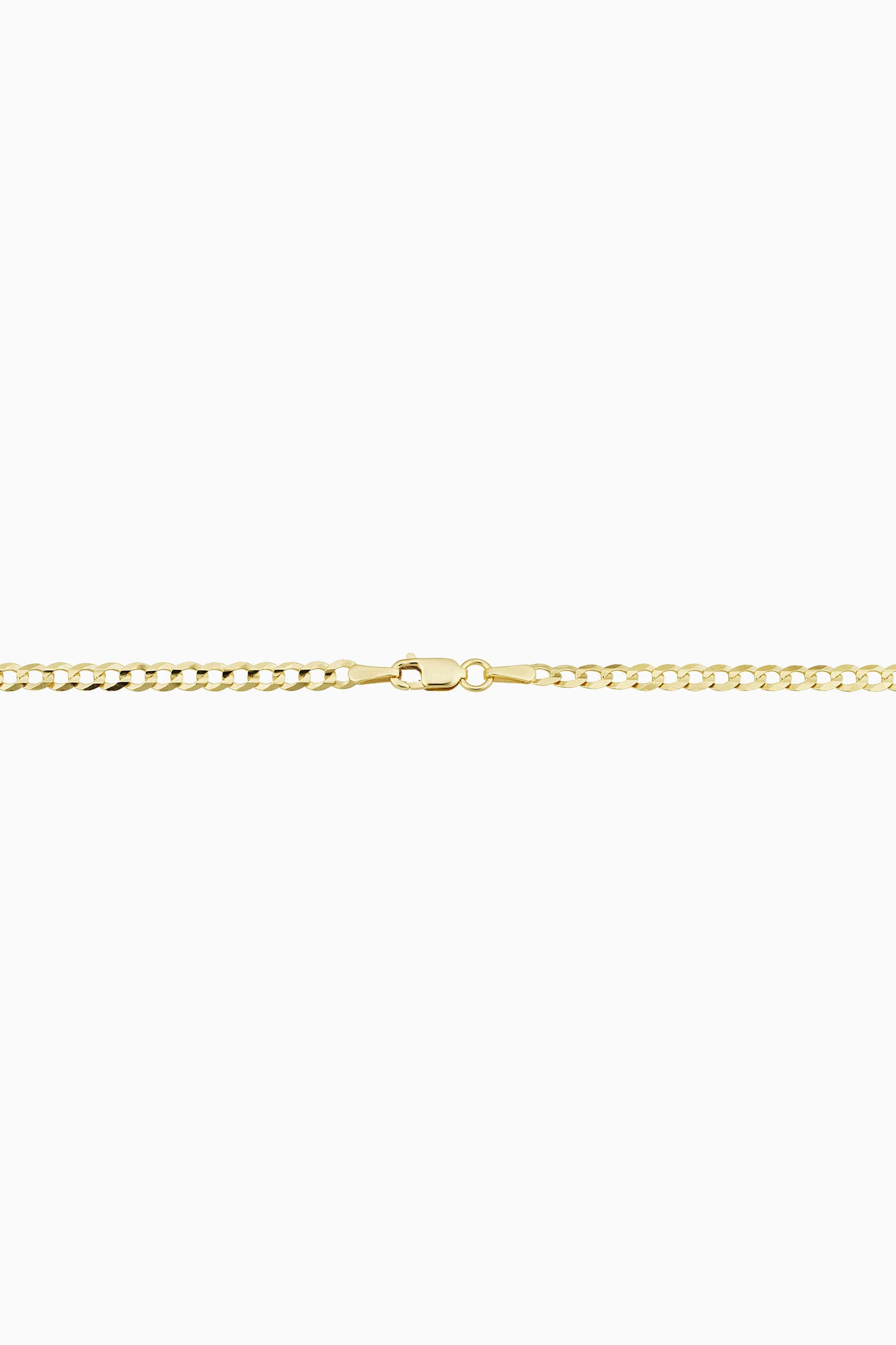 Oradina 10K Gold Carmine Curb Chain Necklace | Nordstrom