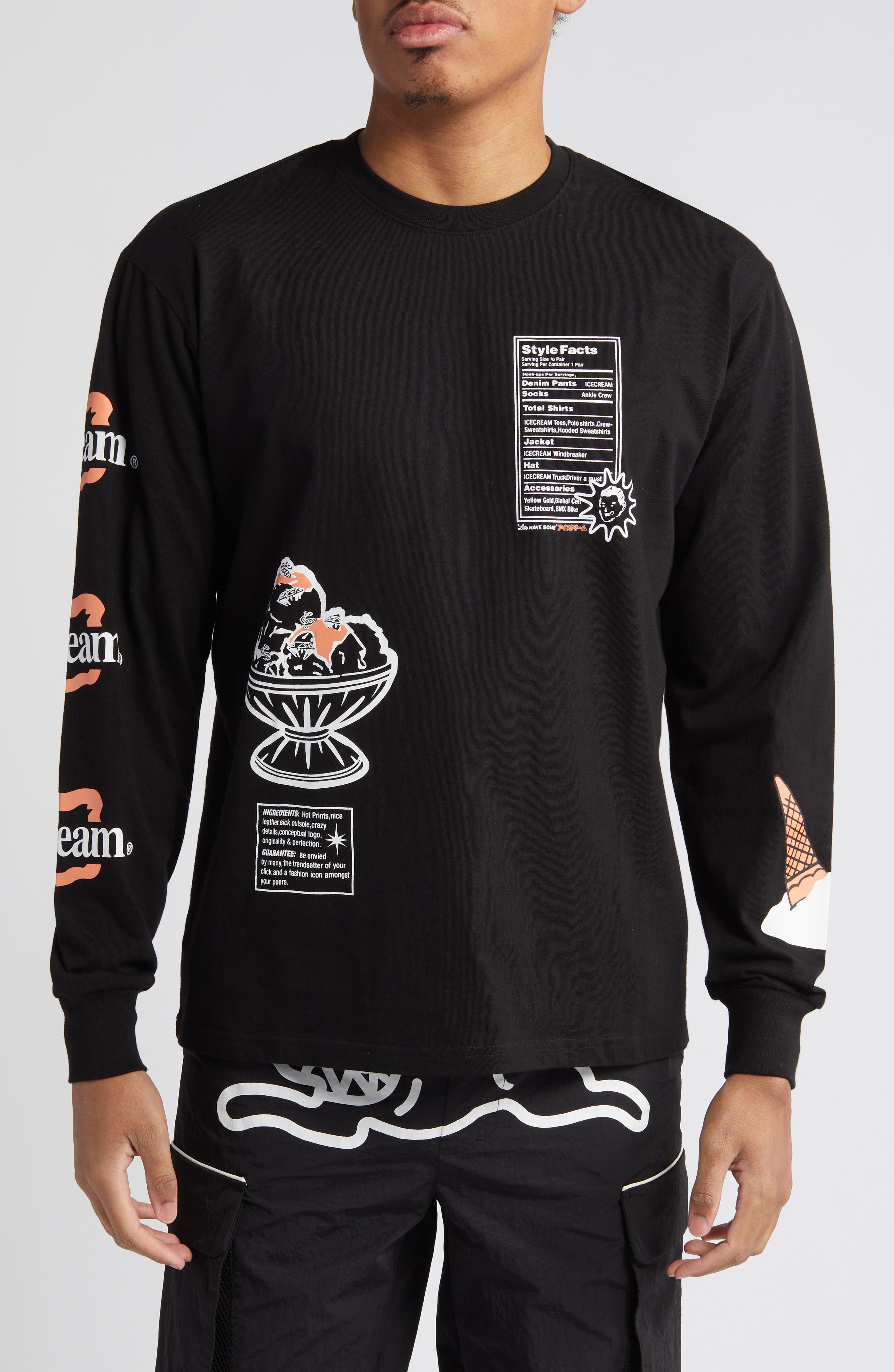 Style Facts Long Sleeve Graphic T-Shirt (Men) | Nordstromrack