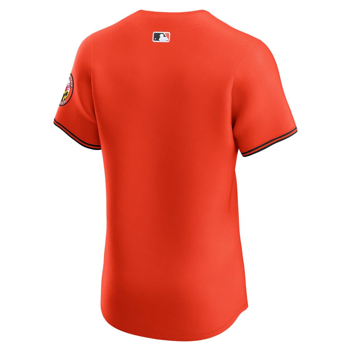Nike Men's Nike Orange Baltimore Orioles Alternate 2 Elite Jersey ...