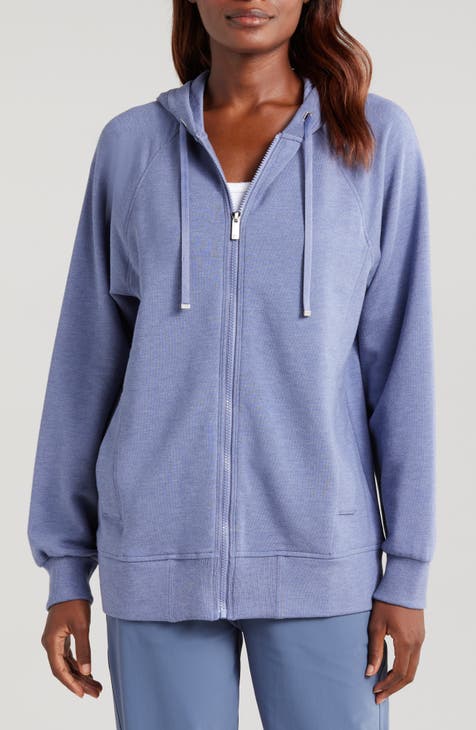 Women's Blue Zip-Up Hoodies | Nordstrom