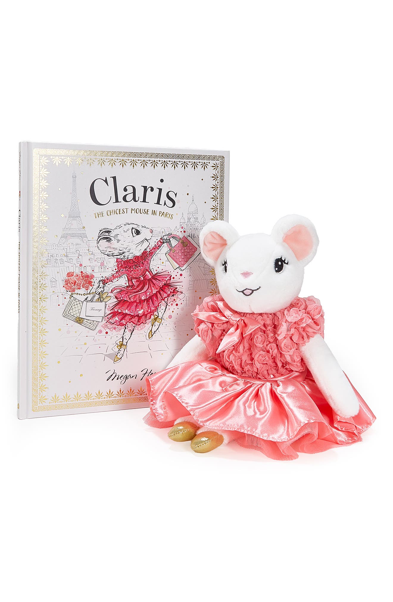 Claris the Mouse 'Claris The Chicest Mouse In Paris' Book & Stuffed ...