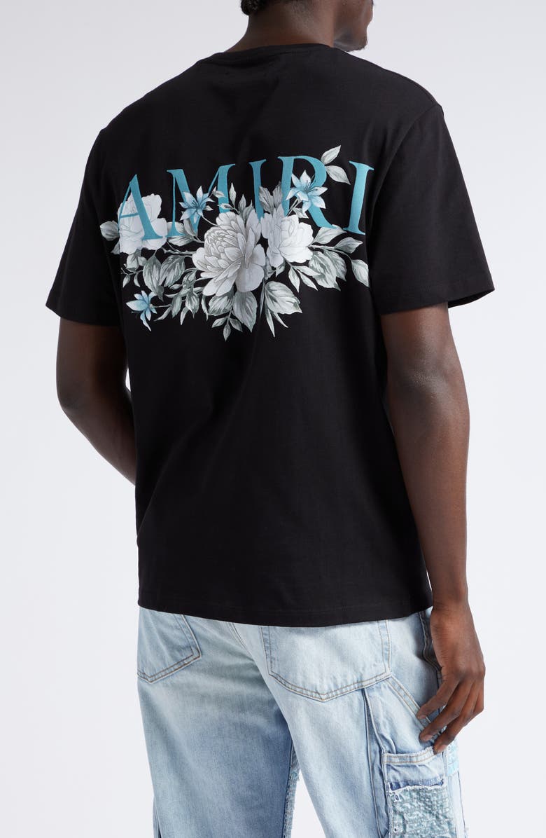 AMIRI Floral Logo Graphic T-Shirt | Nordstromrack