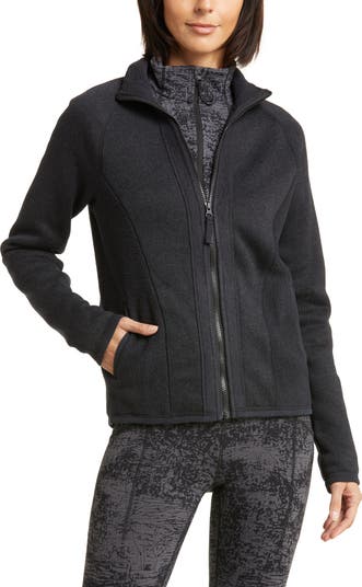 Zella Repurpose Full Zip Fleece Jacket | Nordstrom