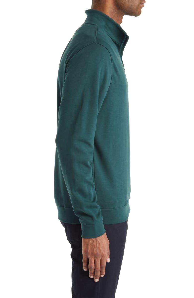 Scott Barber Pima Cotton Interlock Quarter Zip Pullover | Nordstrom