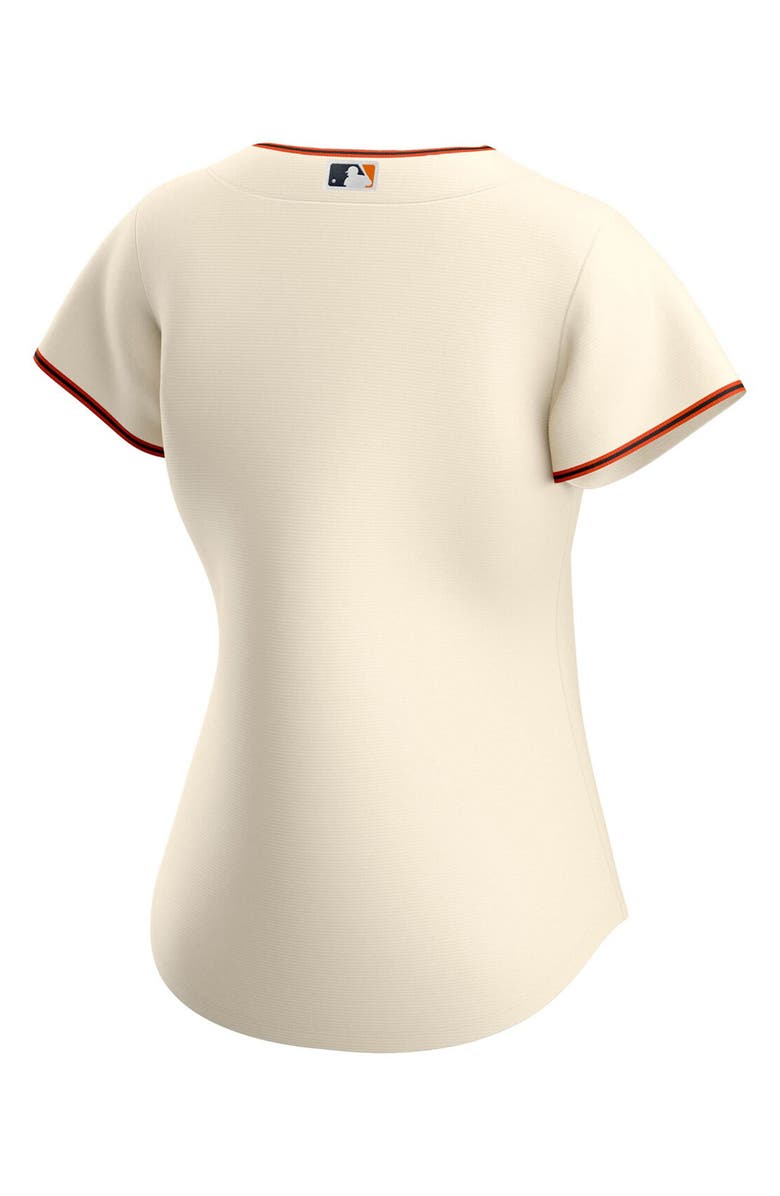 Nike Women's Nike Cream San Francisco Giants Home Blank Replica Jersey ...