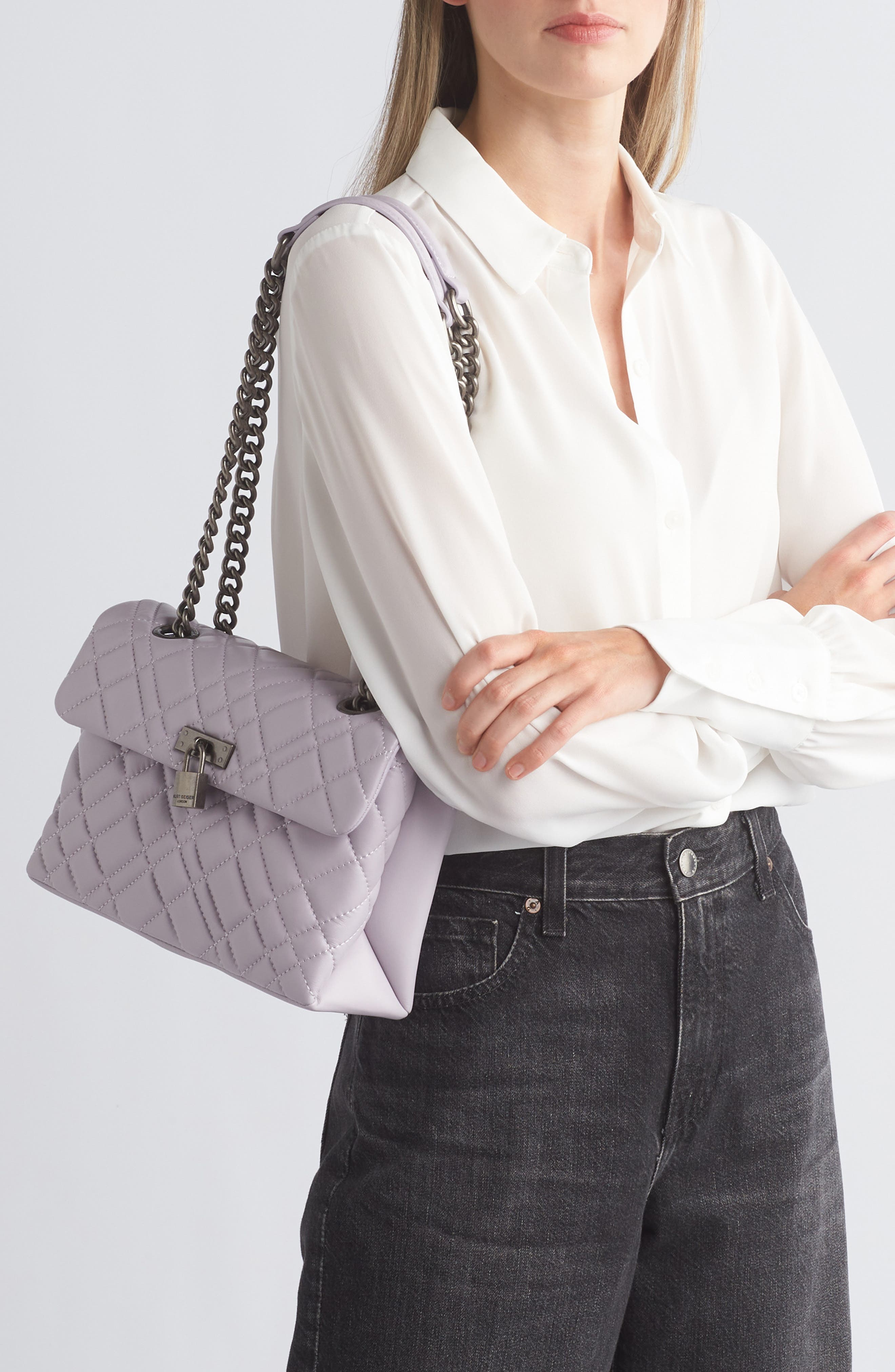 Kurt Geiger London Brixton Lock Shoulder Bag | Nordstromrack