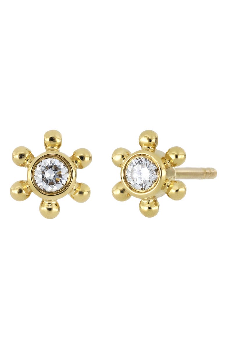 Bony Levy Monaco Diamond Flower Stud Earrings | Nordstromrack