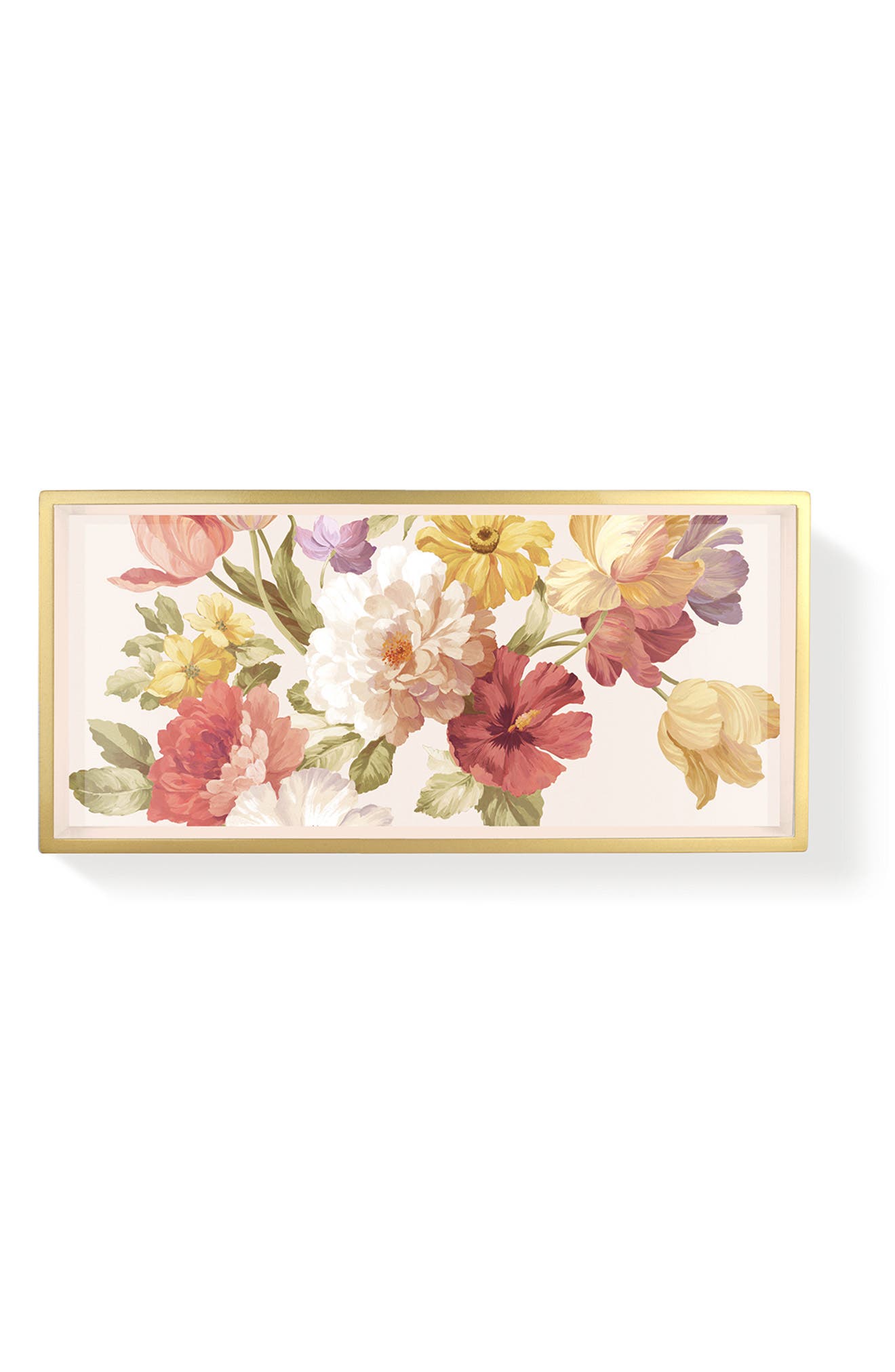 Garden Blush Lacquered Wood Trinket Box | Nordstromrack