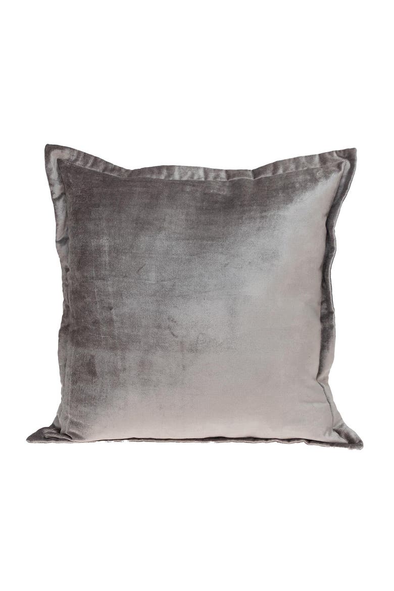 Agneta Transitional Taupe Square Throw Pillow | Nordstromrack